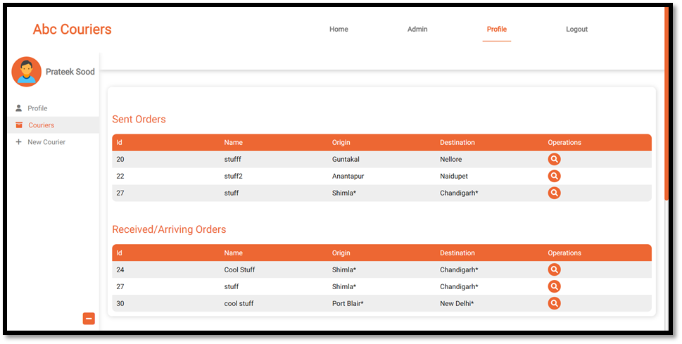 GitHub - prateeksood/courier-tracker