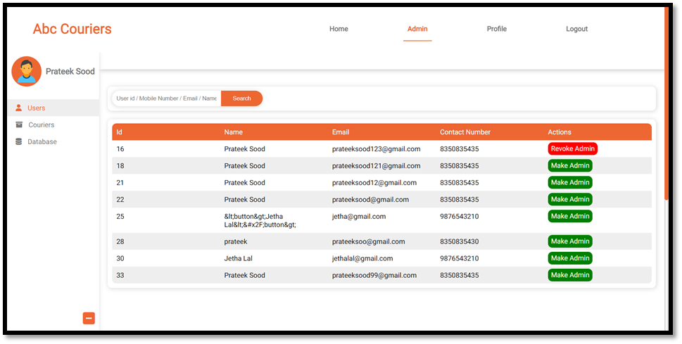 GitHub - prateeksood/courier-tracker