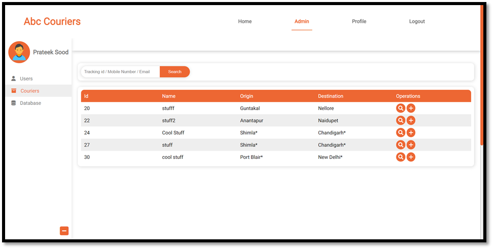 GitHub - prateeksood/courier-tracker