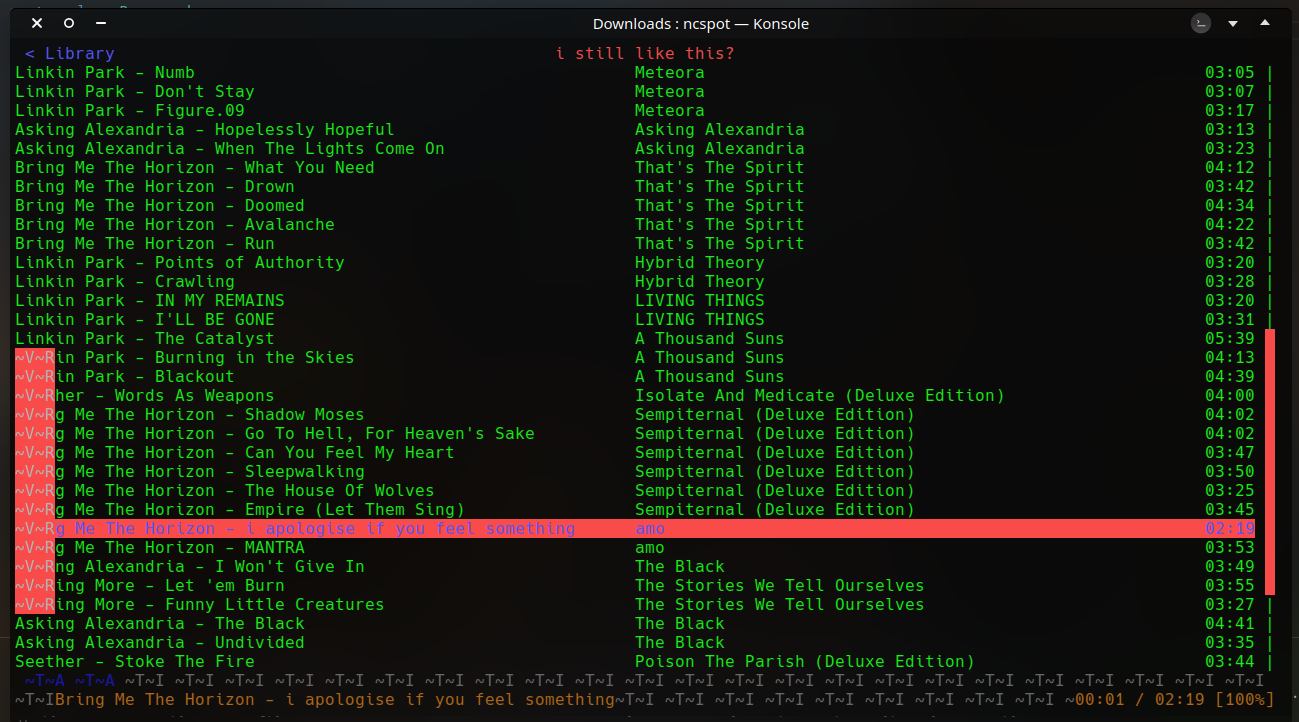 ncspot window looking corrupted/wrong · Issue #556 · hrkfdn/ncspot · GitHub