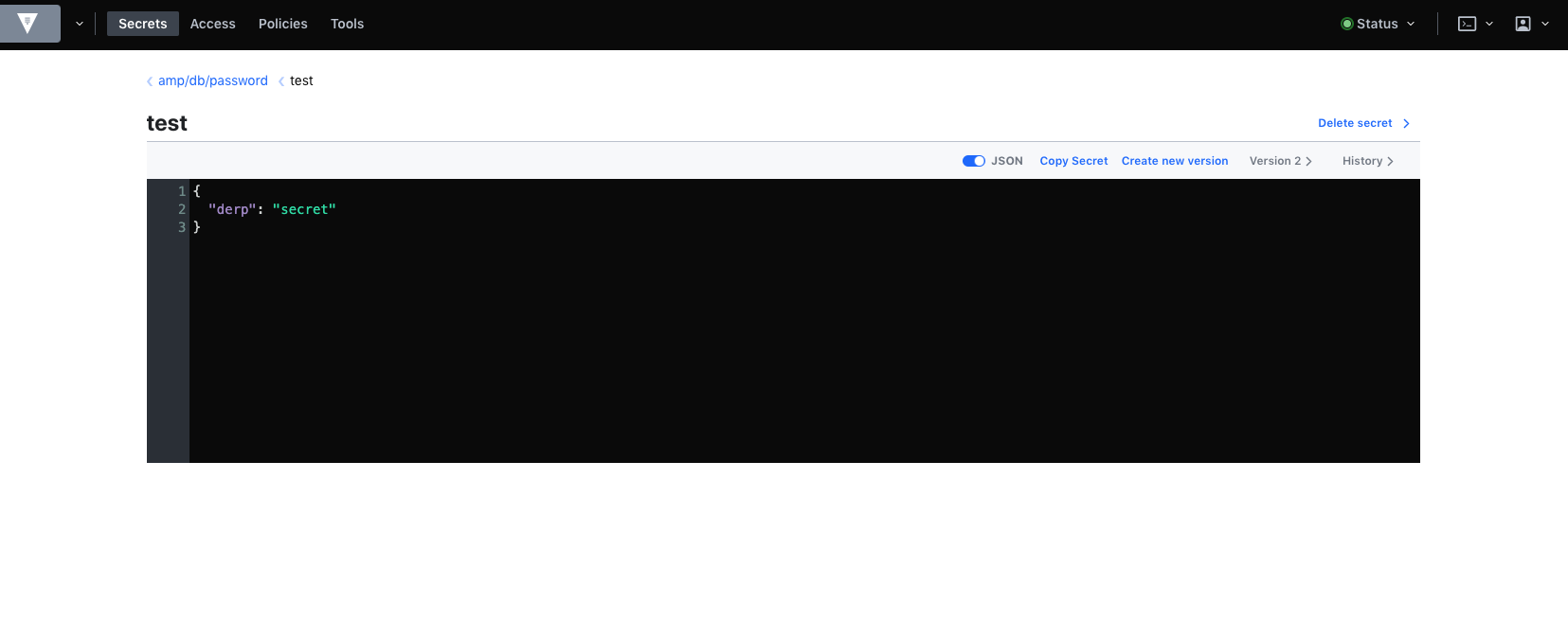 Feature Request Vault Ui Json Editor Kv · Issue 6909 · Hashicorpvault · Github 