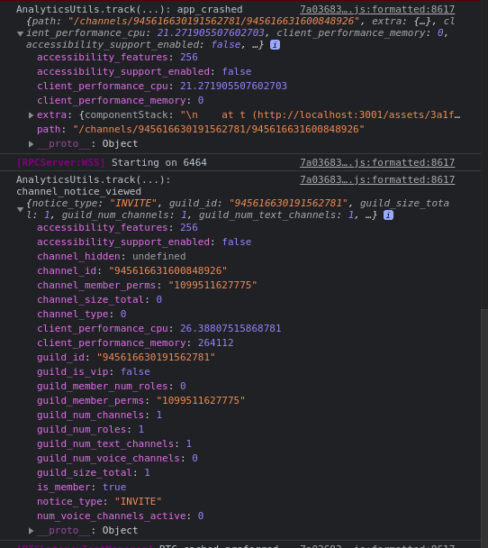 Desktop client crashing as soon as a guild is loaded · Issue #652 · spacebarchat/server · GitHub