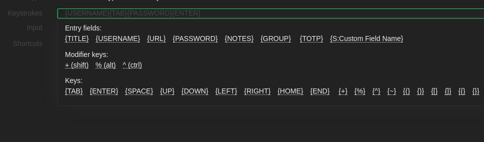 Autotype timeout option between keystrokes sequence · Issue #1566 · keeweb/keeweb · GitHub