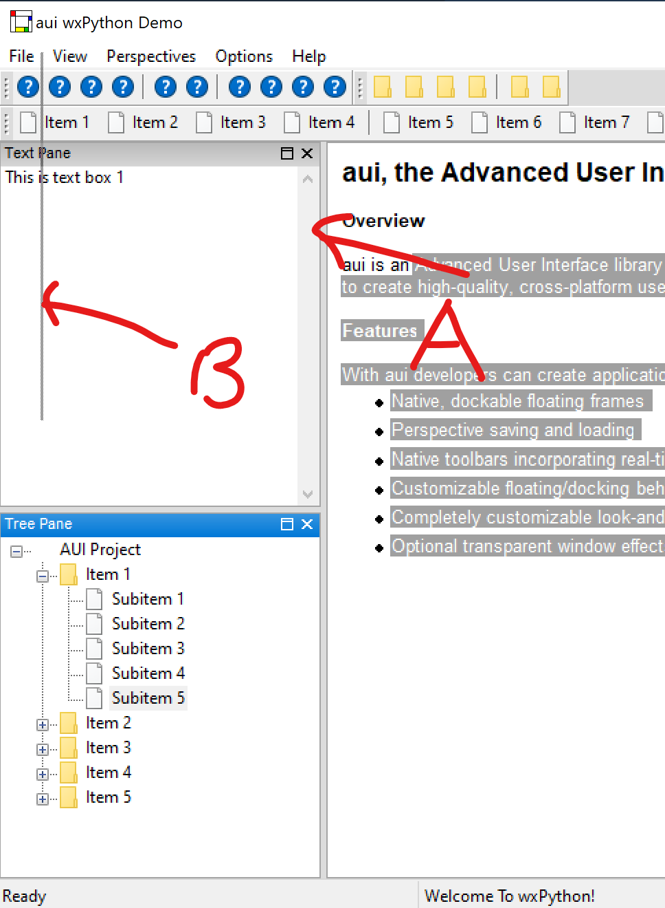 Resize bar and Rectangle Hint is drawn incorrectly · Issue #1692 · wxWidgets/Phoenix · GitHub