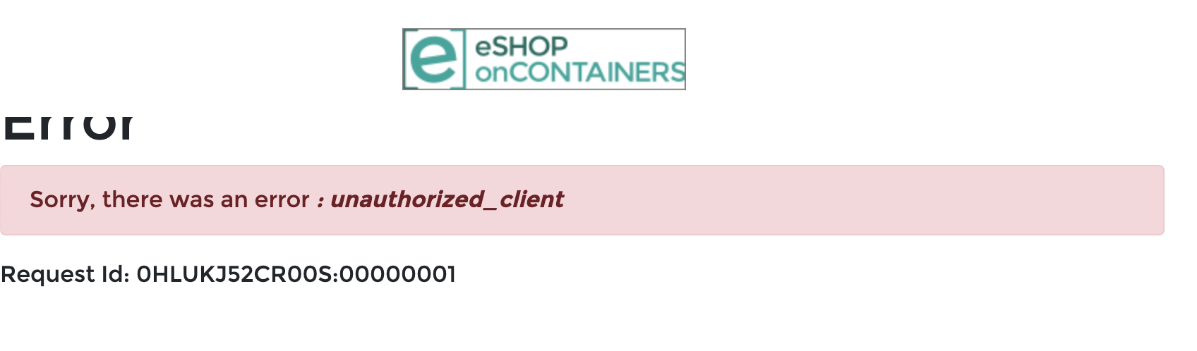 Error when pressing Login button locally on Mac [unauthorized_client] · Issue #1283 · dotnet ...
