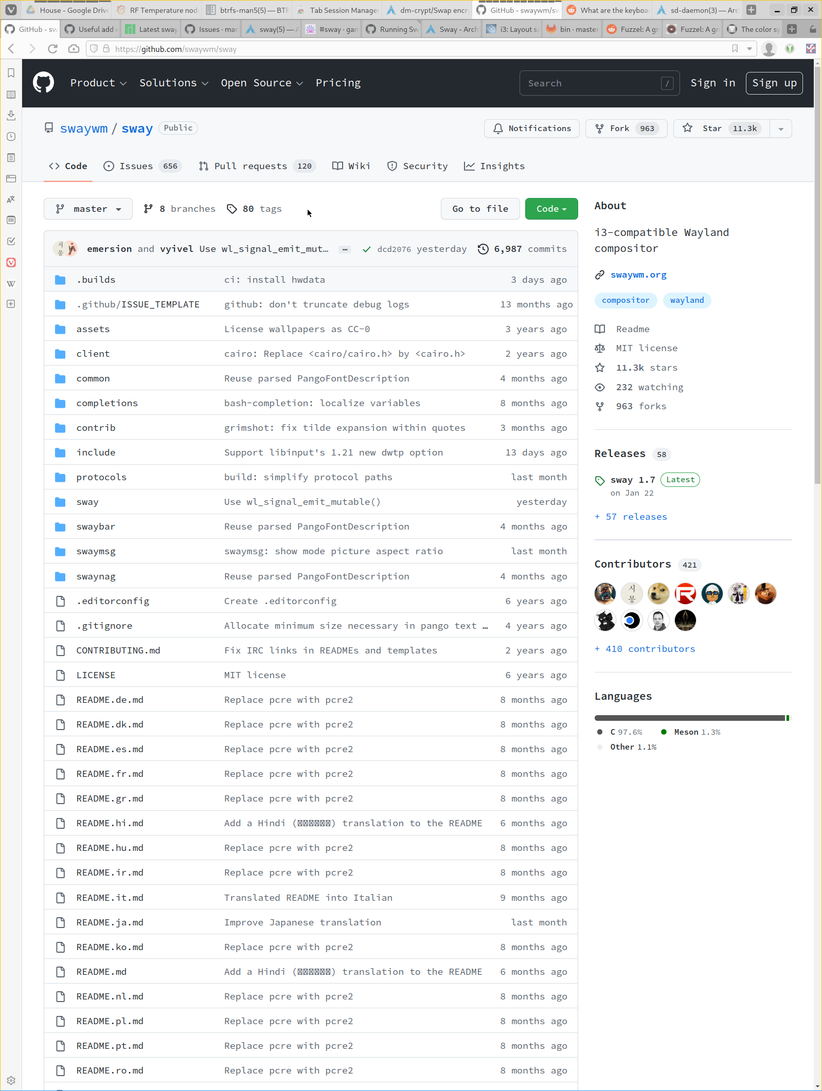 Weird font after fresh installation · Issue #340 · manjaro-sway/manjaro-sway · GitHub