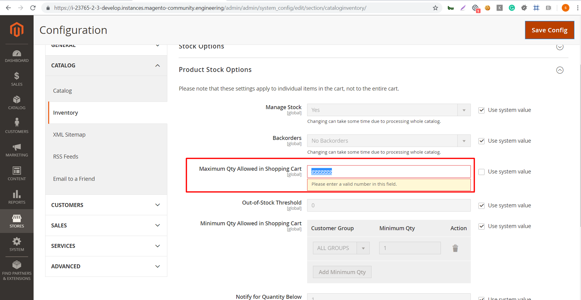 No auto focus in the invalid field if the fieldset collapse is closed · Issue #23765 · magento ...