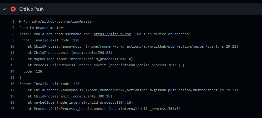 Error push commit · Issue #8 · mazipan/auto-commit · GitHub