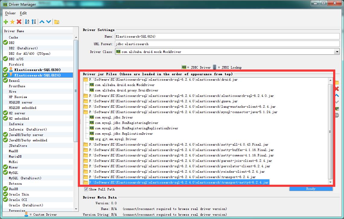 数据展现工具调取elasticsearch Sql Jdbc的时候，driver应该填什么呢？ · Issue 701 · Nlpchinaelasticsearch Sql · Github