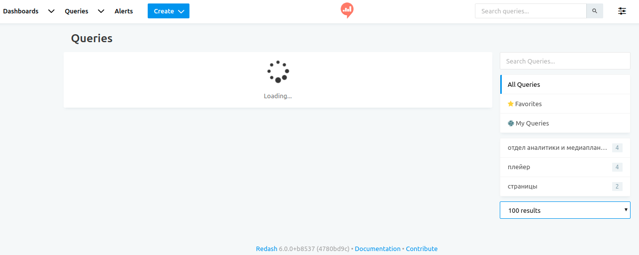 Freeze Queries Page If You Select An Option 100 Results · Issue 3305 · Getredashredash · Github