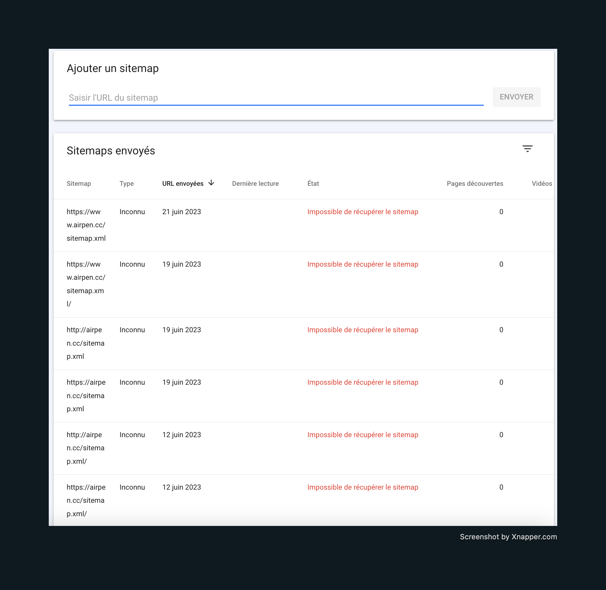 Next 13 - Sitemap can't fetch on Google Search Console · Issue #51649 · vercel/next.js · GitHub