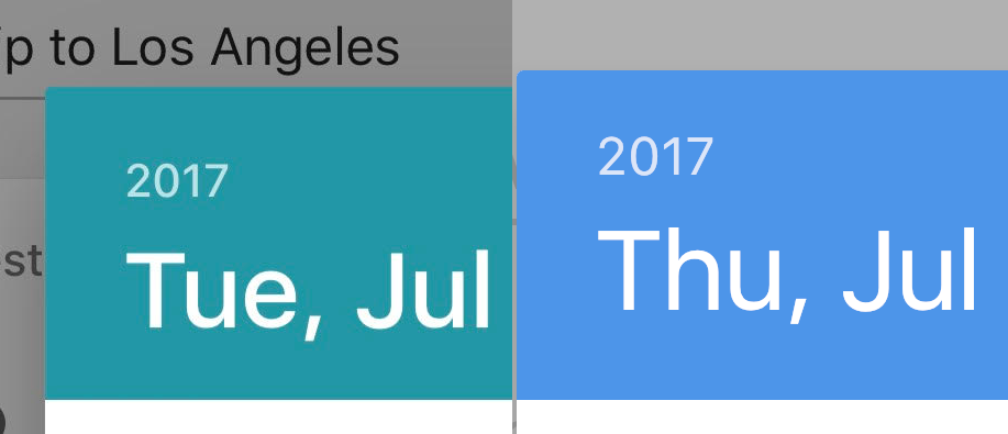 The YearPicker embedded in DatePicker is not very discoverable. · Issue #10917 · flutter/flutter ...