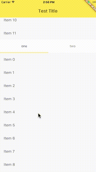 Weird scroll behavior in Tabs section of gallery (NestedScrollView) · Issue #10658 · flutter ...