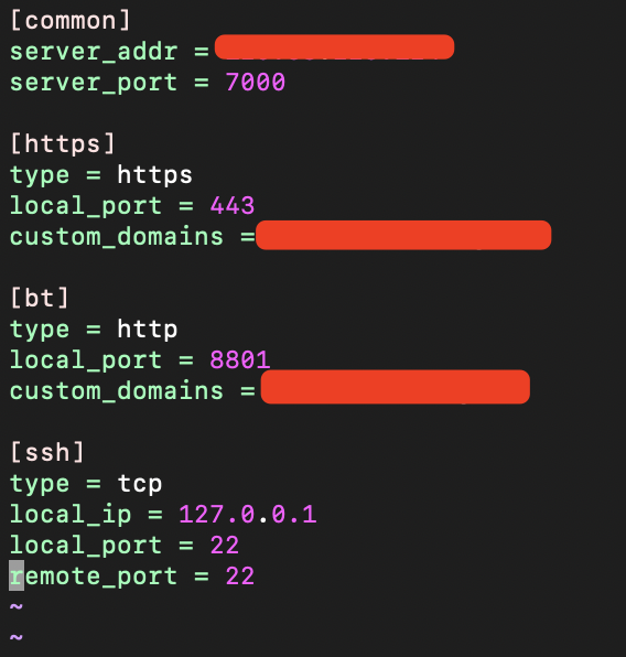 frpc https和ssh 端口都可以成功穿透 但是http端口穿透失败 · Issue #2593 · fatedier/frp · GitHub