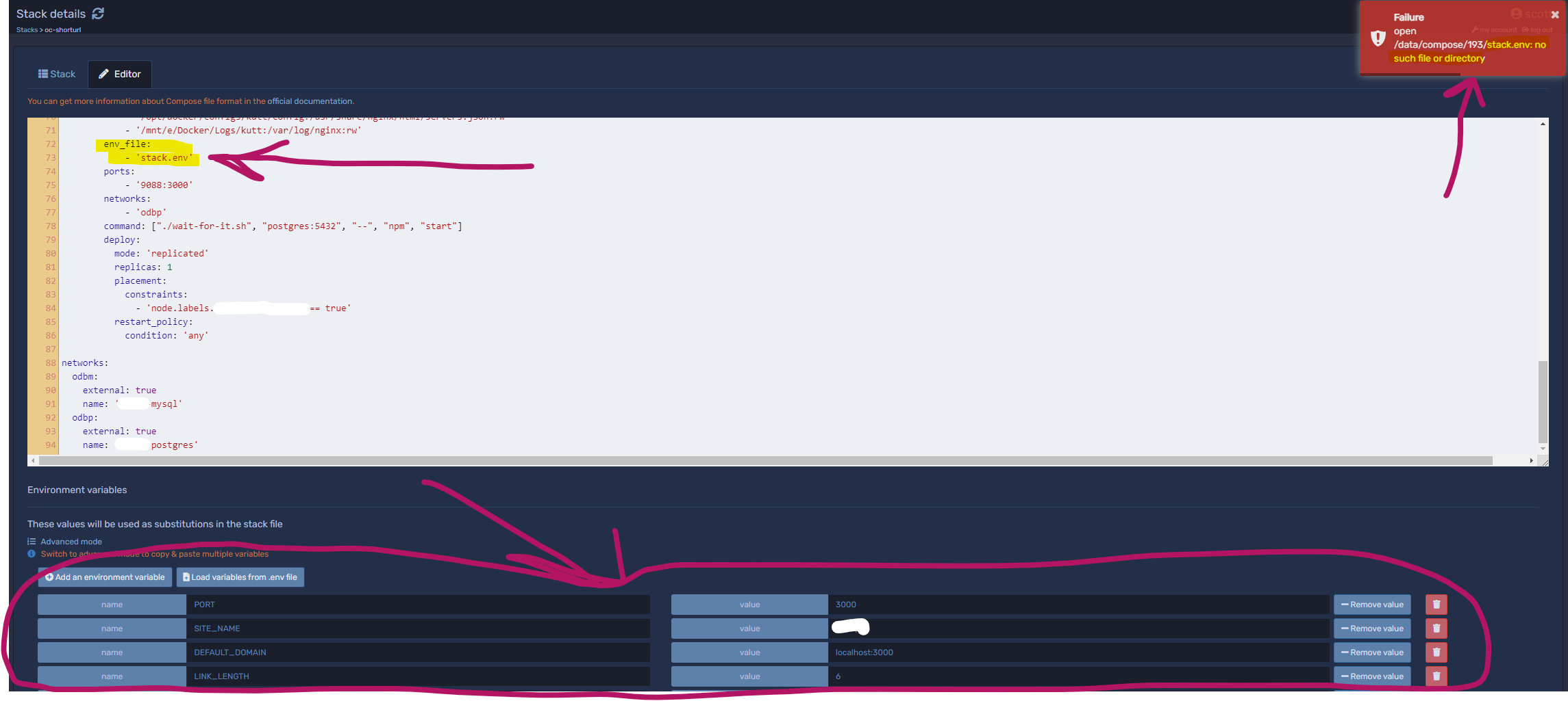 Env Not Working Bytemeta