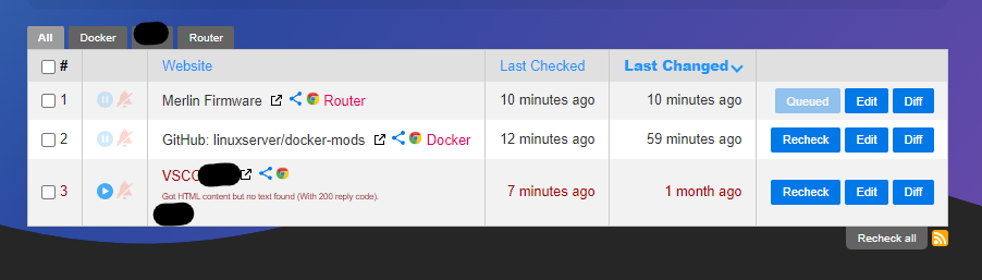 [feature] UI Enhancements · Issue #983 · dgtlmoon/changedetection.io · GitHub