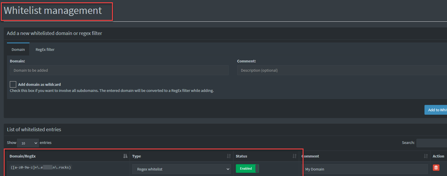 Pi-hole Treats Whitelisted Domains as Blacklisted Domains · Issue #3823 · pi-hole/pi-hole · GitHub