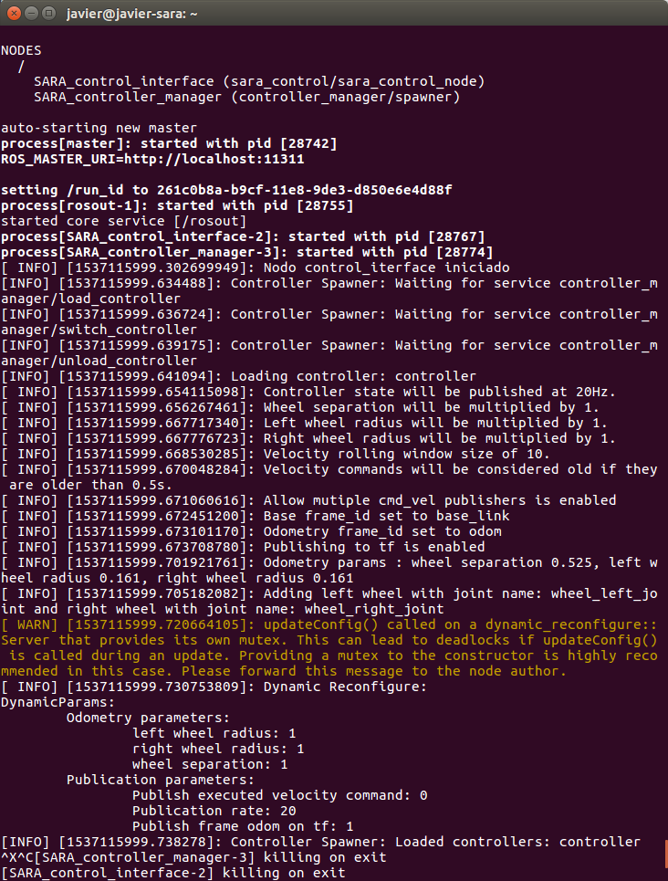 Kinetic: Error in controller spawn: dynamic_reconfigure · Issue #356 · ros-controls/ros_control ...