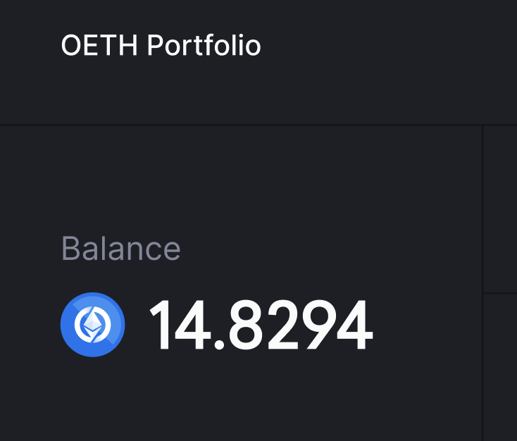 Move Oethwoeth Token Icon To The Left Of The Balance To Stop It Jumping Around During The 