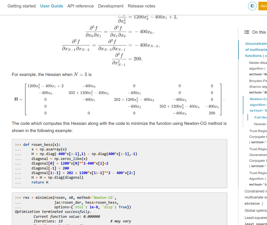 DOC: side bar renders over the top of some of the text in the optimize tutorial · Issue #17532 ...