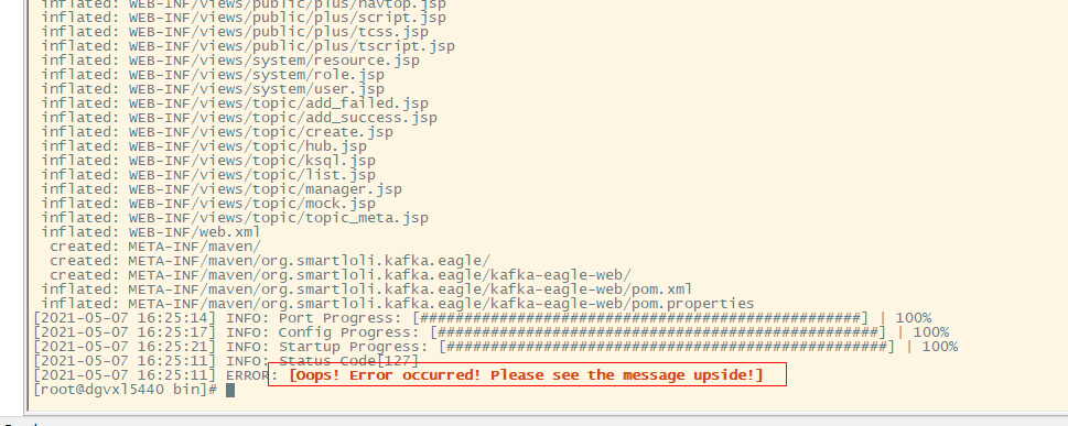 启动kafka-eagle 时报错是什么问题？ · Issue #507 · smartloli/EFAK · GitHub