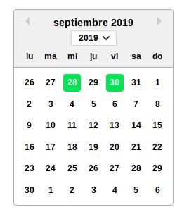 Select month and year issue · Issue #1905 · Hacker0x01/react-datepicker · GitHub