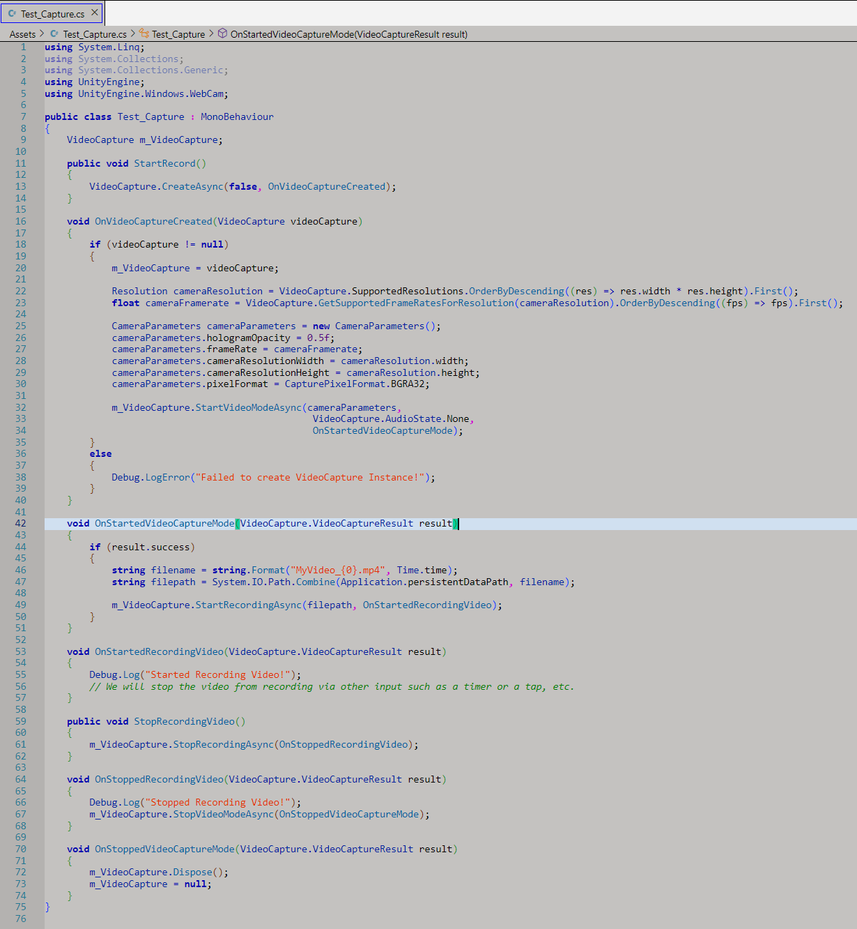 MRC captures no holograms · Issue #10792 · microsoft/MixedRealityToolkit-Unity · GitHub