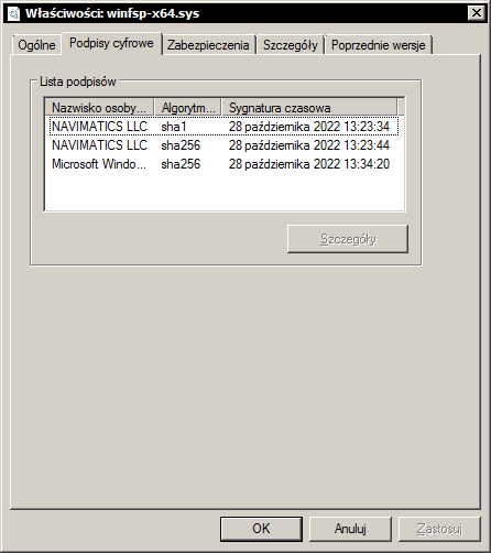 WinFsp installer is not signed by Microsoft · Issue #43 · winfsp/winfsp · GitHub