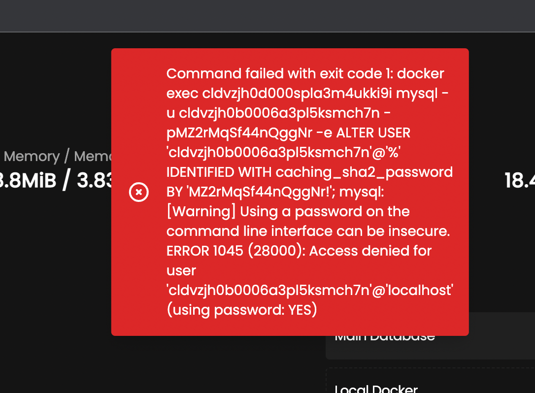 [Bug]: Database fields are not editable · Issue #907 · coollabsio ...