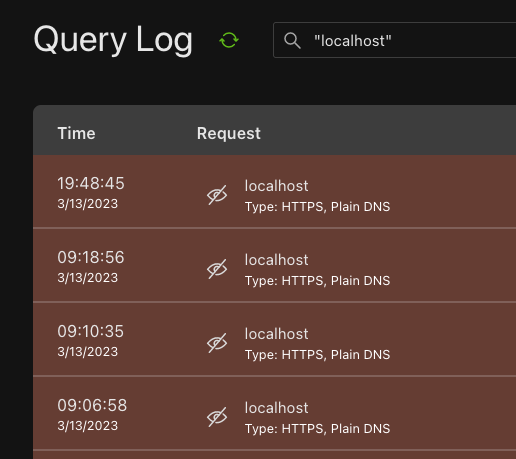 Unexpected DNS-over-HTTPS queries for `localhost` · Issue #7556 · tailscale/tailscale · GitHub