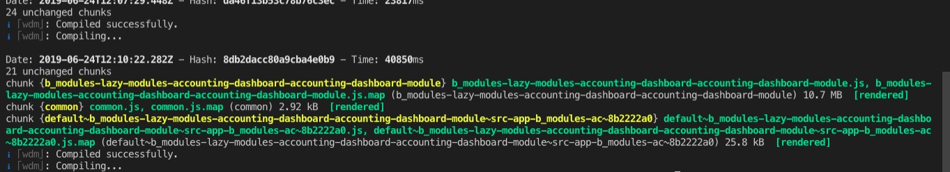New Default Module Is Generated When Module Is Lazy Loaded · Issue 31230 · Angularangular · Github 2429