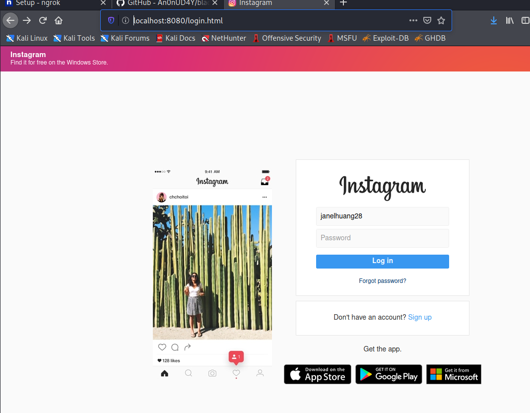 GitHub - janelhuang28/Phishing: For ethical hacking techniques on how ...