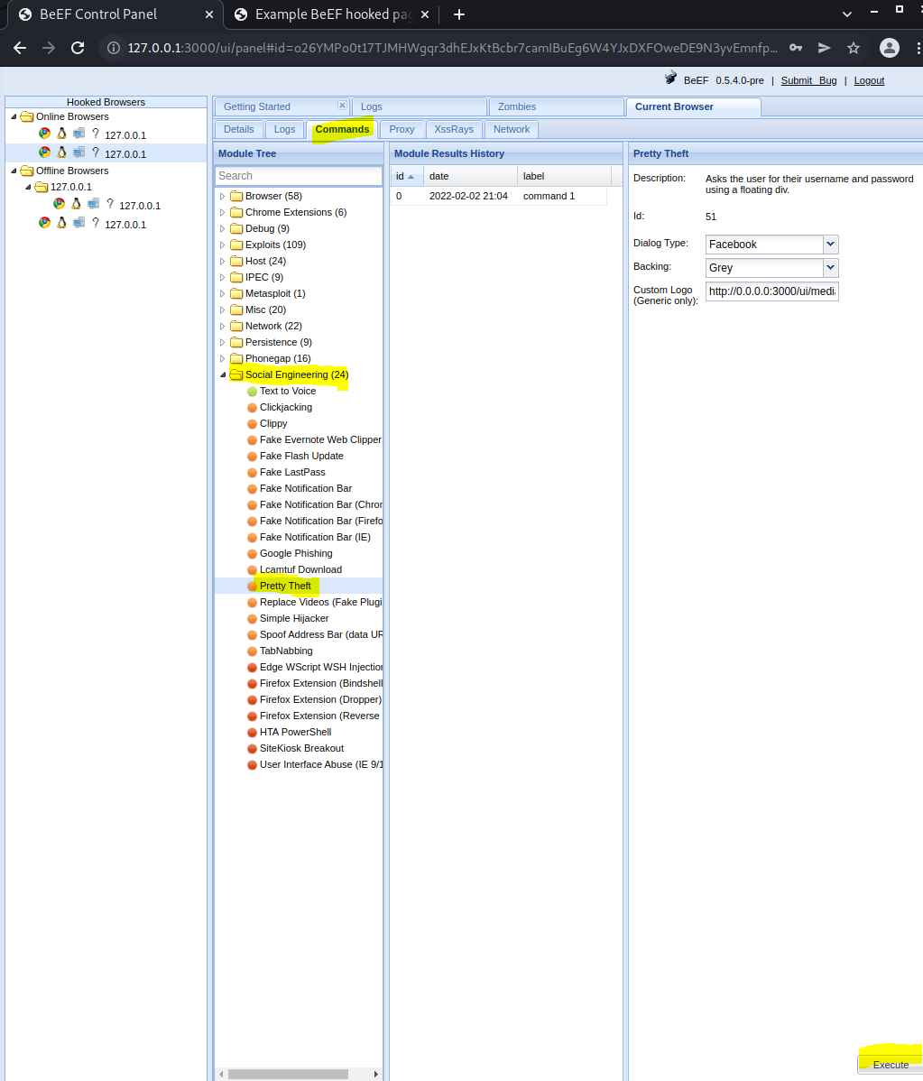 GitHub - janelhuang28/Social-Engineering-Attack-with-Beef: Beef is a ...