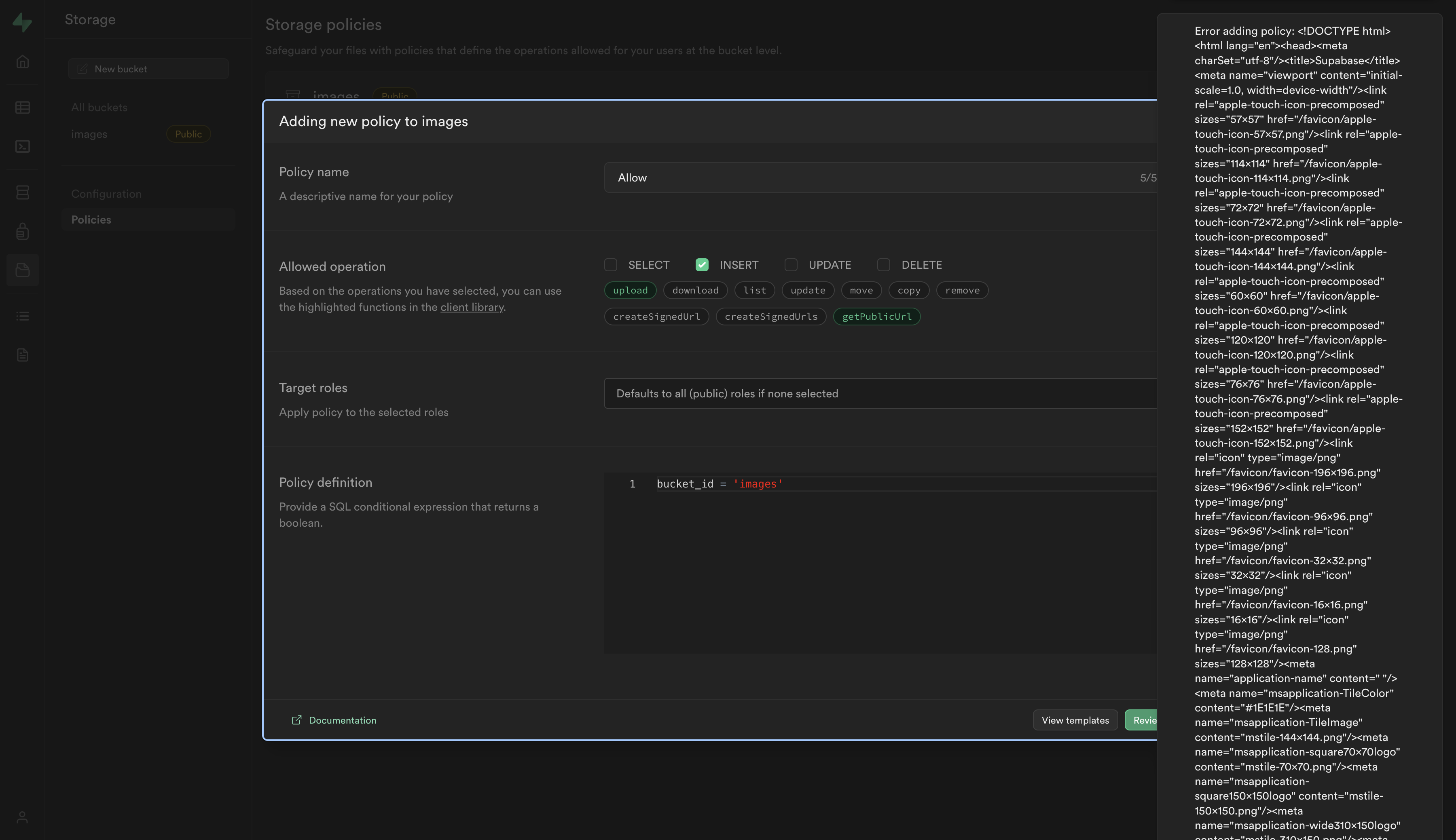 In studio 20231114-1442e42, RLS and Database Roles are not being displayed. · Issue #19121 ...