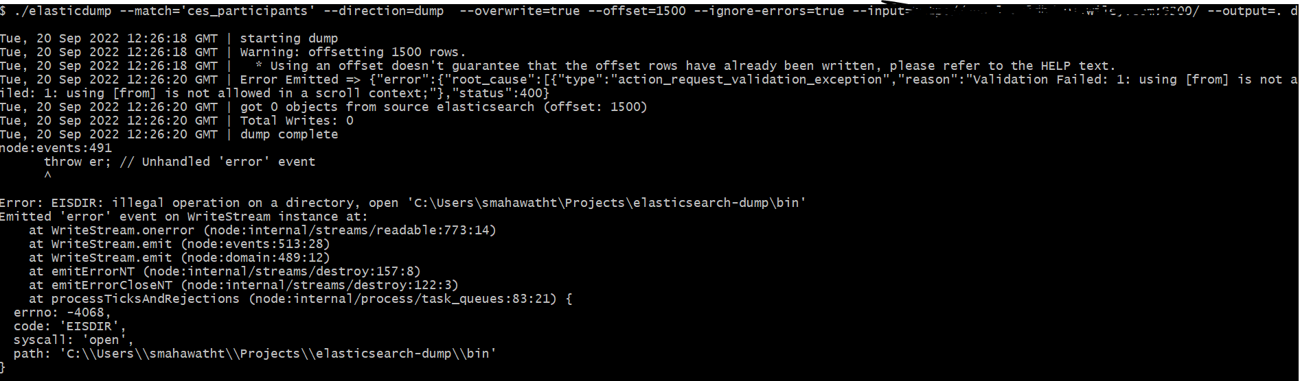 Feature Incremental Migration With The Tool · Issue 915 · Elasticsearch Dumpelasticsearch