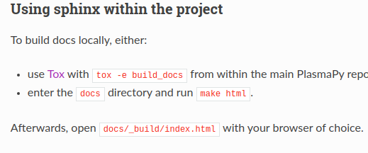 Minor documentation fixes · Issue #826 · PlasmaPy/PlasmaPy · GitHub