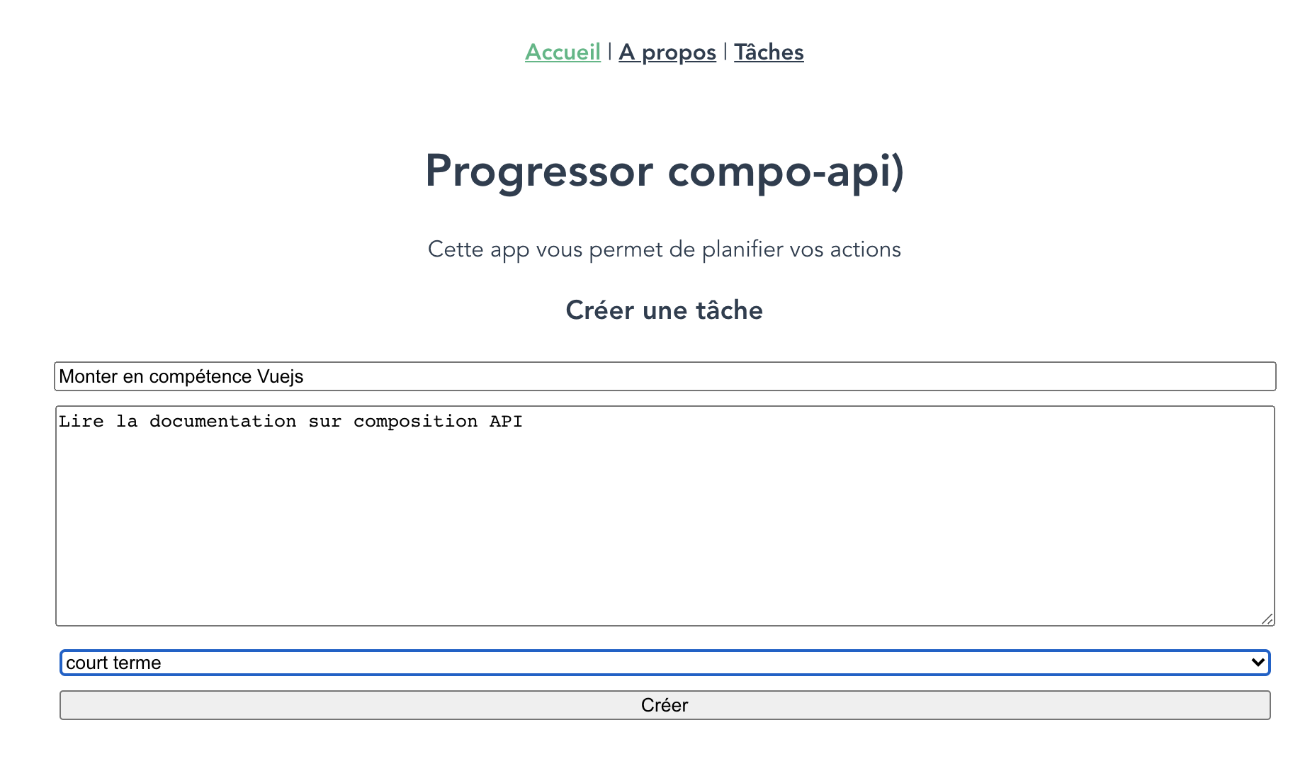 GitHub - caroline-zaini/Ud_vue-composition-API_progressor: Form with filters use router and ...