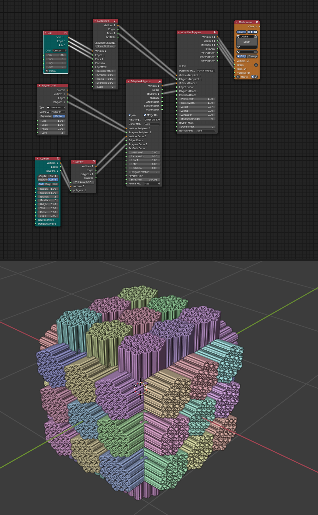LIVENODING First Look Adaptive Polygon MK3 · Issue #985 · enzyme69/blendersushi · GitHub
