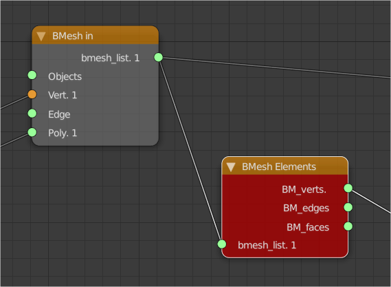BMesh Elements node Exception: BMesh data of type BMesh has been ...