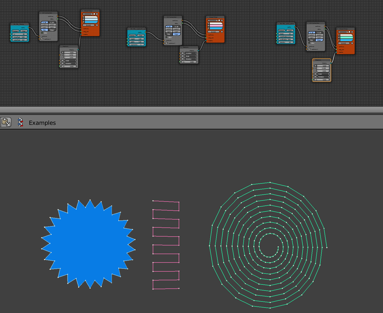 LIVENODING 1046 / SV Geometry Patterns in Python as Nodes · Issue #431 · enzyme69/blendersushi ...