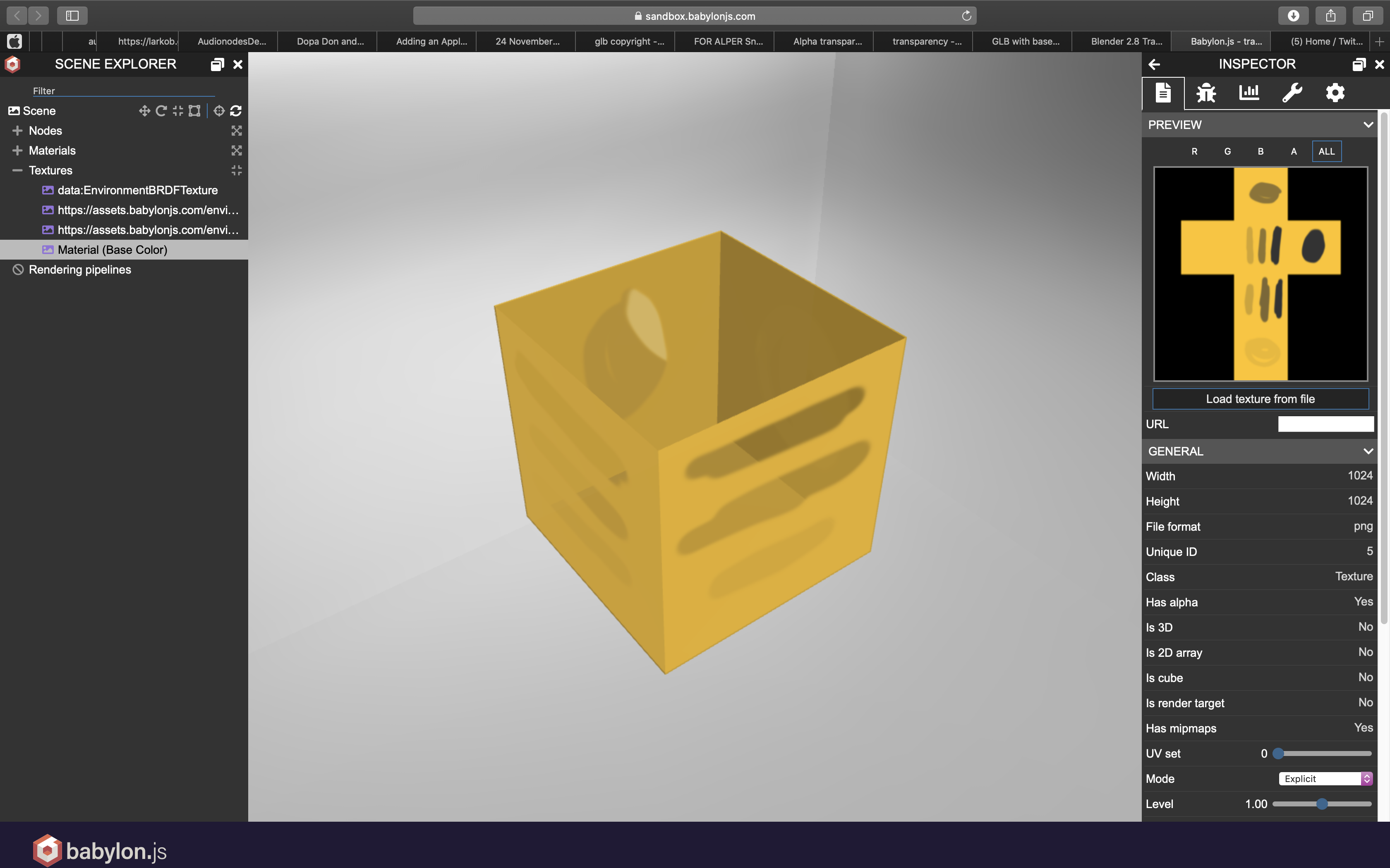 Transparency weirdness... · Issue #796 · KhronosGroup/glTF-Blender-IO · GitHub