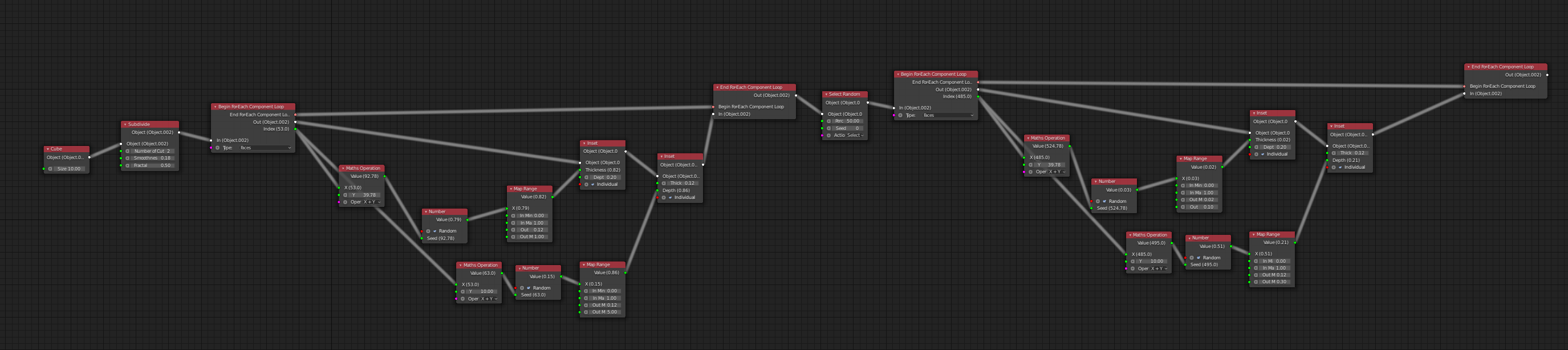 LIVENODING 1231 / For Each and For Each Component Loop · Issue #666 · enzyme69/blendersushi · GitHub