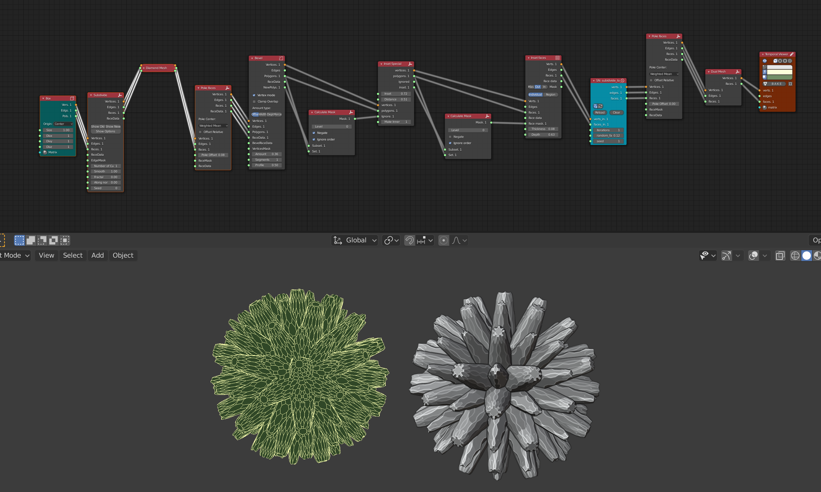 LIVENODING 1465 / SV Mutated Sea Cucumber · Issue #822 · enzyme69/blendersushi · GitHub