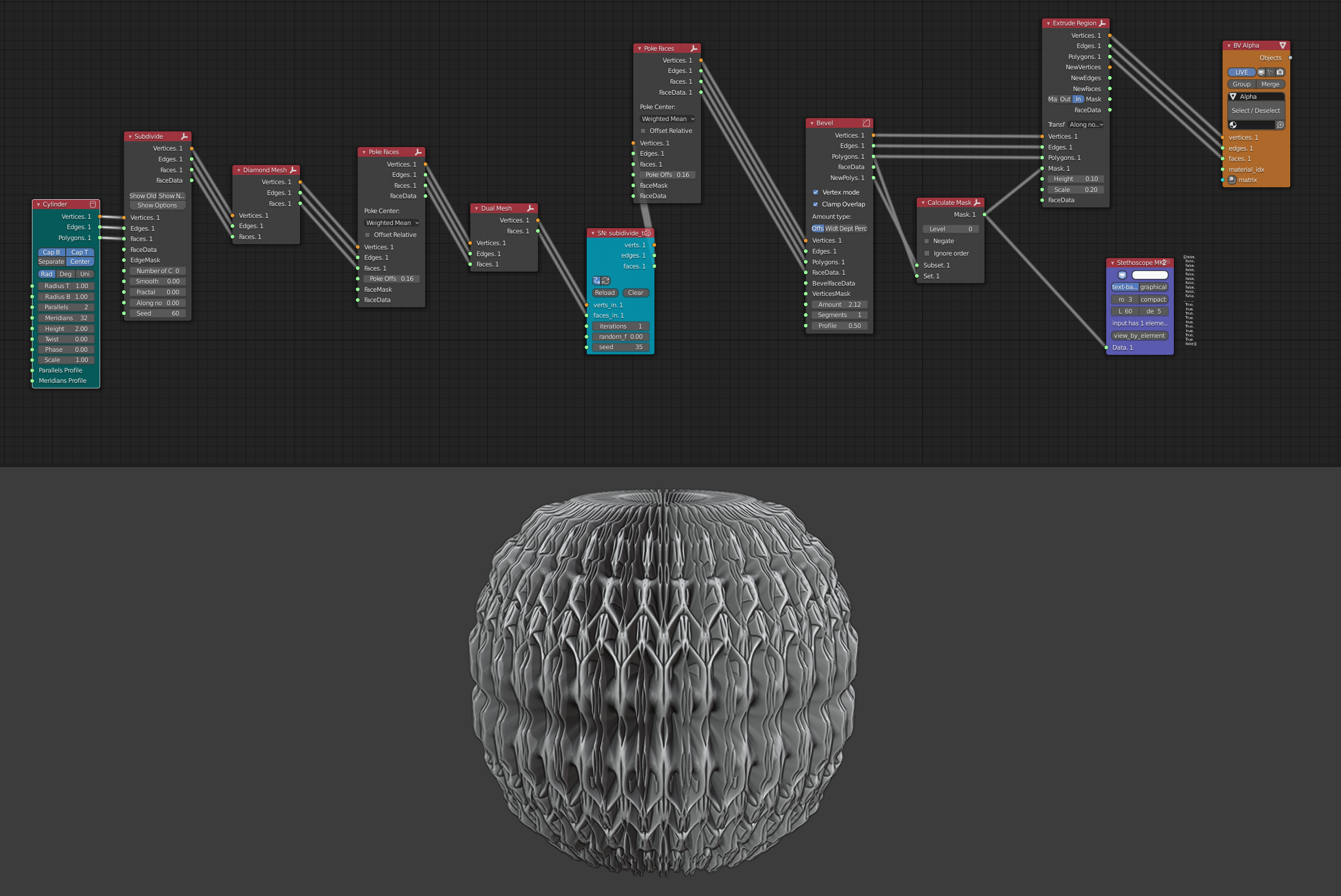 LIVENODING 1465 / SV Mutated Sea Cucumber · Issue #822 · enzyme69/blendersushi · GitHub