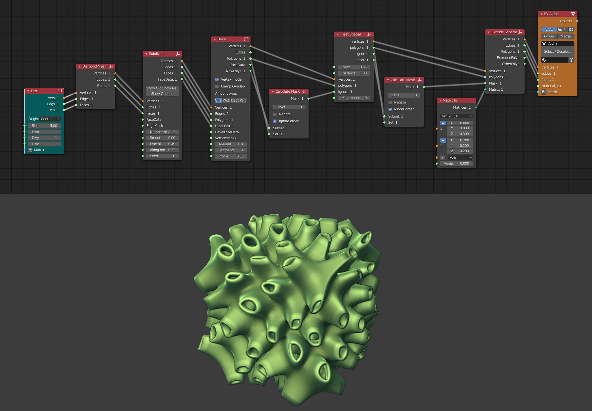 LIVENODING 1465 / SV Mutated Sea Cucumber · Issue #822 · enzyme69/blendersushi · GitHub