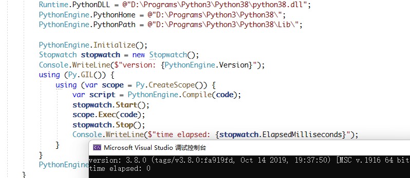 time.sleep() is invalid in Python3.8 and above · Issue #1572 · pythonnet/pythonnet · GitHub