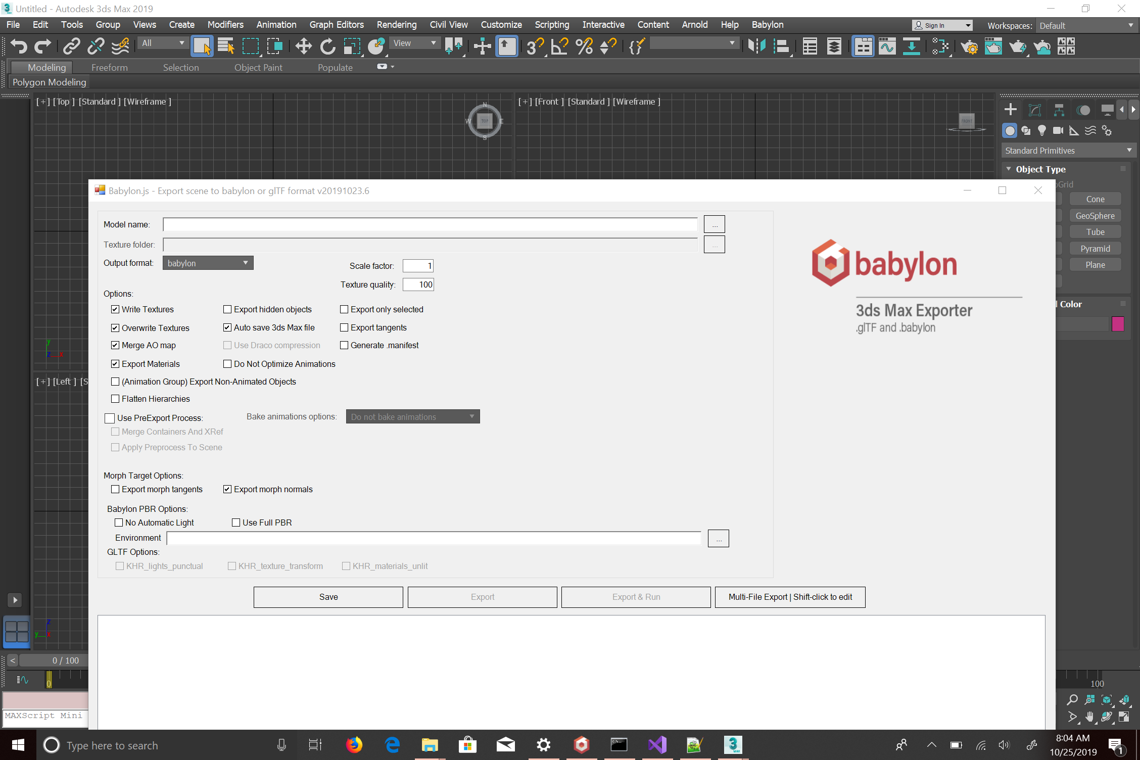 BabylonJS_Exporters error · Issue #661 · BabylonJS/Exporters · GitHub