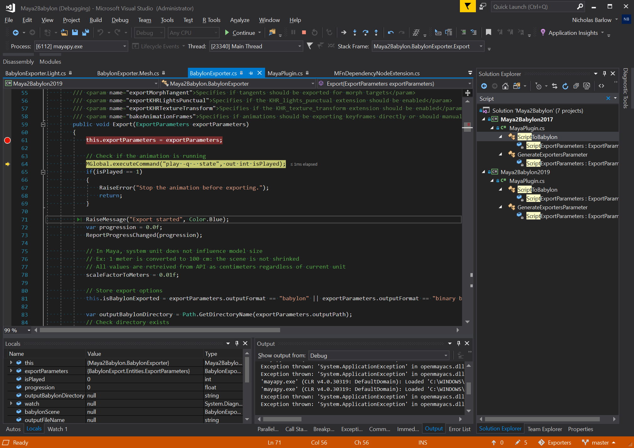 Headless Maya Execution (kFailure): Unexpected Internal Failure · Issue #758 · BabylonJS ...