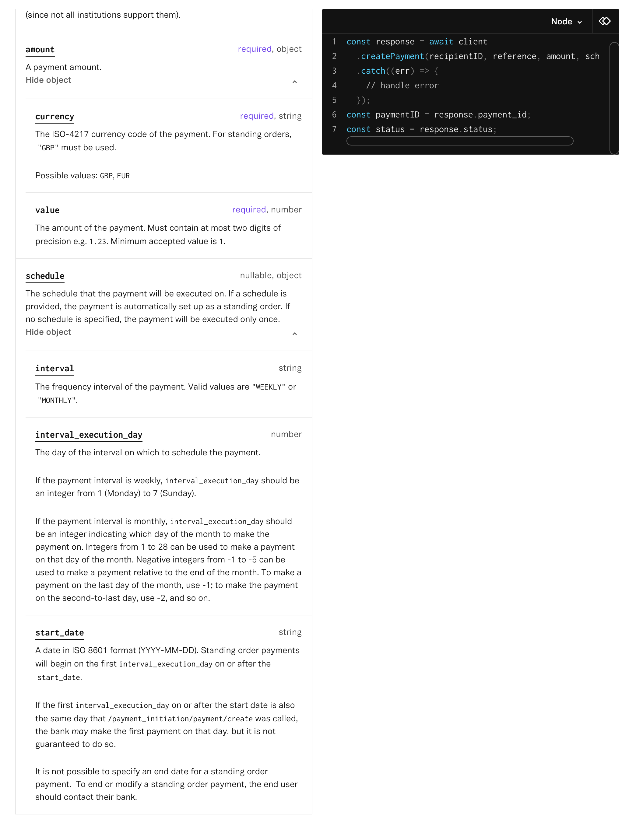 Async await support for requests with schedule object: createPayment · Issue #401 · plaid/plaid ...