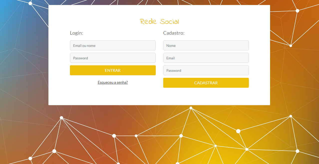 GitHub - Alyne-Martins/rede-social: Uma rede Social com compartilhamento de postagem e amigos ...